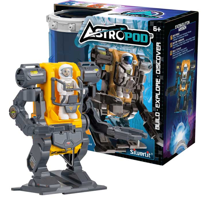 לגלות את סודות הרובוטיקה: בניית שלד רובוטי ASTROPOD – גאדג'טשופ