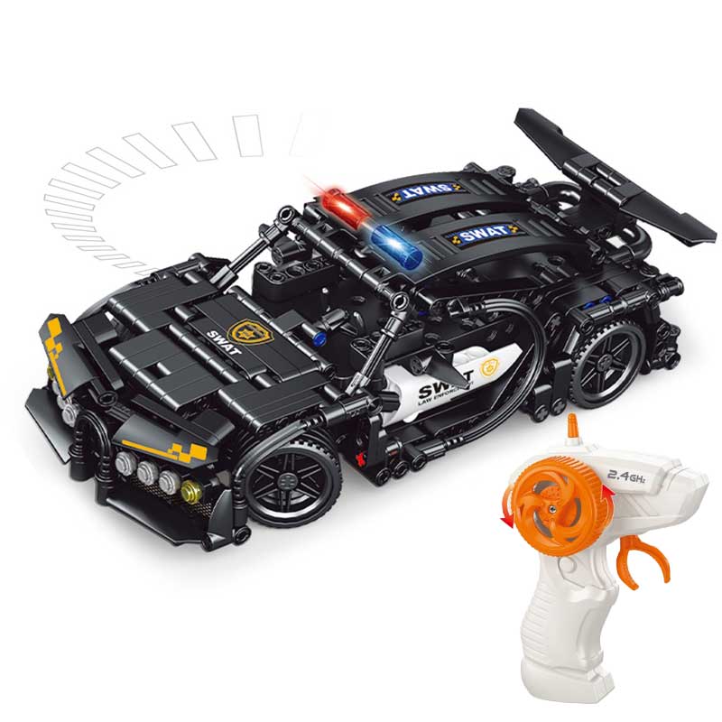 מכונית להרכבה על שלט רחוק SWAT מבית Pingao Blocks – גאדג'טשופ