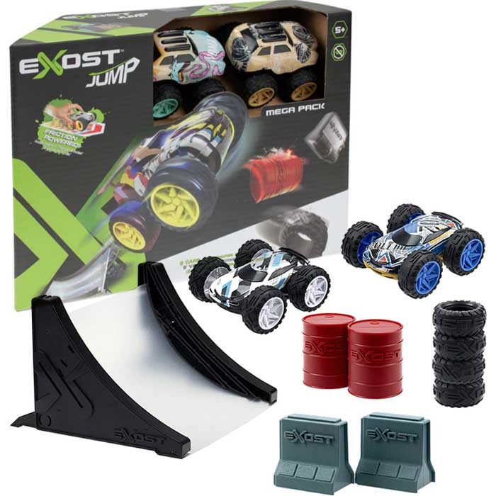 זוג מכוניות פעלולים לילדים eXost – גאדג'טשופ